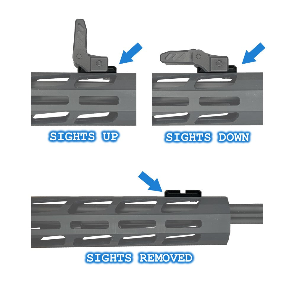 Ruger PC Carbine PCC - Low Profile Front Optic Rail Mount MLok M-Lok ...